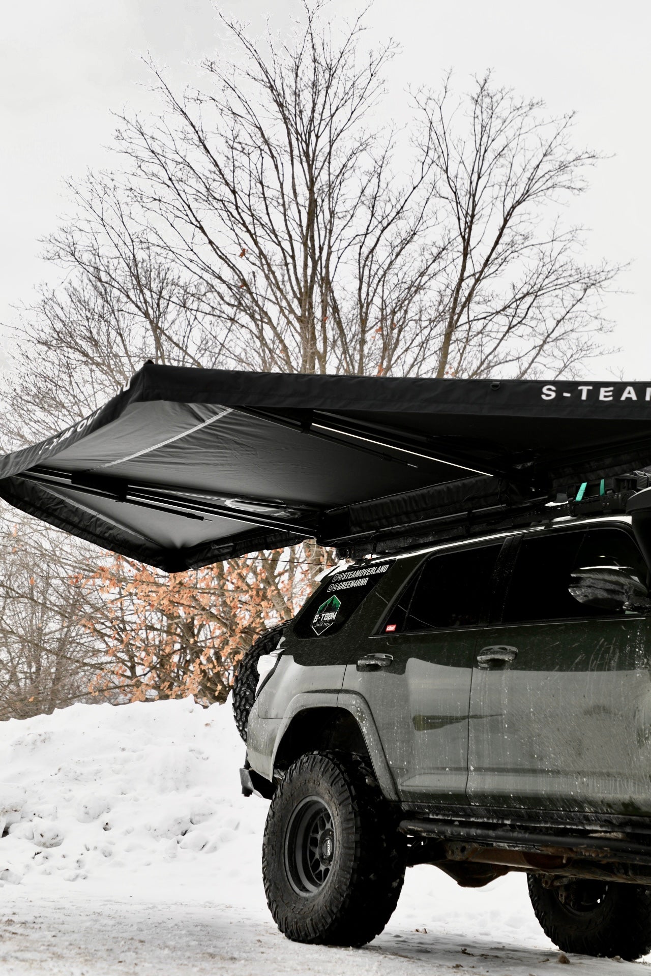 THE BAT WING - 180 ̊ FREE STANDING AWNING – S-TEAM OVERLAND